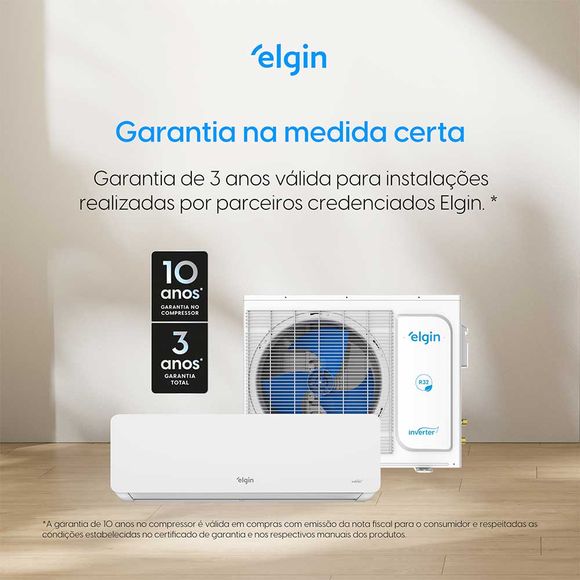 Ar Condicionado Split Hi-Wall Elgin Eco Dream Inverter Wi-Fi 12.000 BTU ...