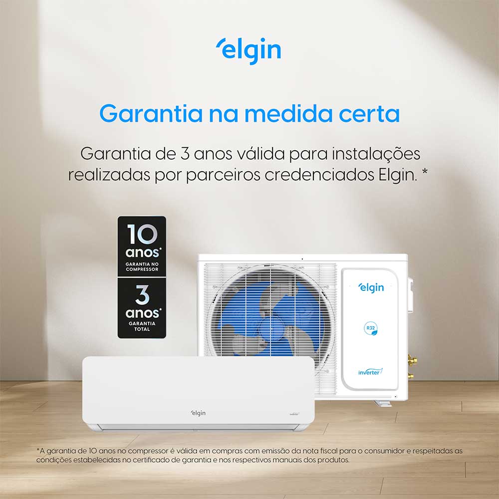 Ar Condicionado Split Hi-Wall Elgin Eco Dream Inverter Wi-Fi 18.000 BTU ...